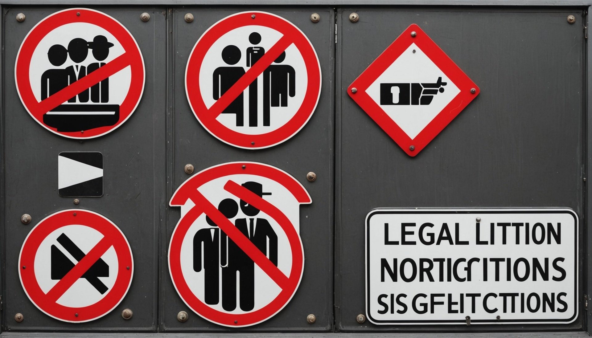 Panneau interdiction : signalisations légales et sécurité - Neostem